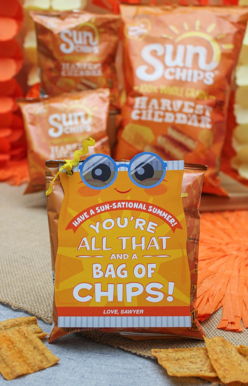 You're All That and a Bag of Chips End of the Year - Etsy