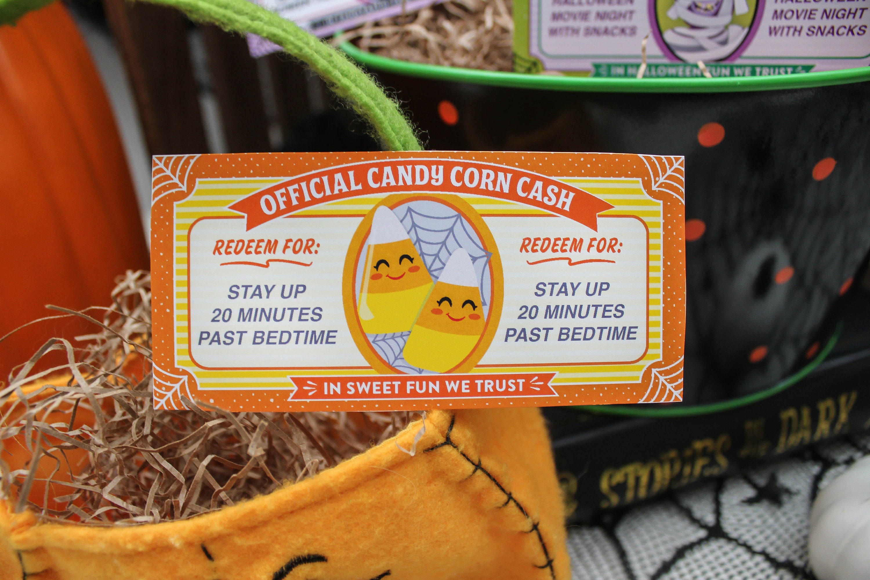 Halloween Play Money Printables, Halloween Coupons, Play Money Coupons ...