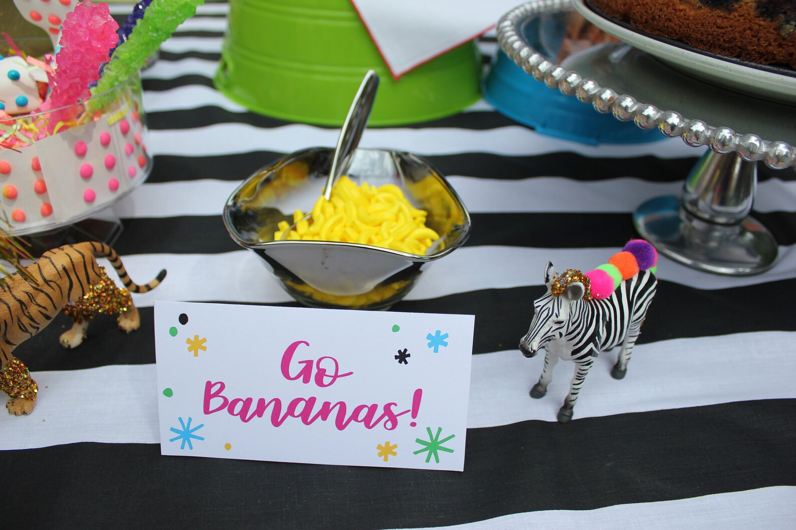 Party Animal Zoo Party - Food Signs, Bottle Labels, Table Signs ...