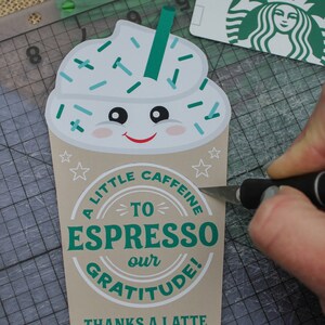 Coffee Thank You Gift Printable, Teacher Gift, Teacher Appreciation ...