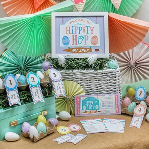 Easter Egg Decorating Contest Printables, Easter Printable Pack, Easter ...