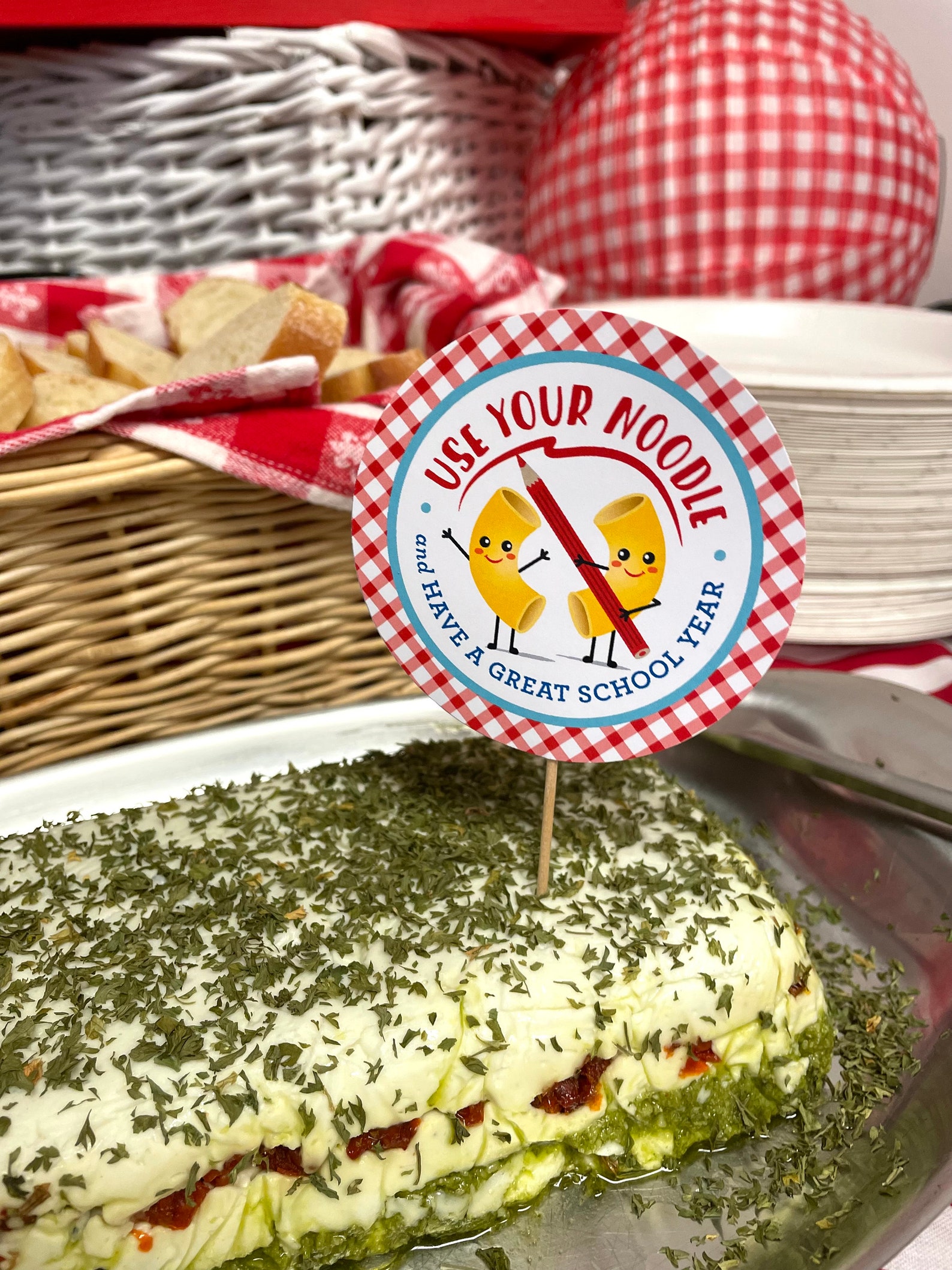 Back to School Party Printables, Pasta Party, Spaghetti Dinner, Use ...