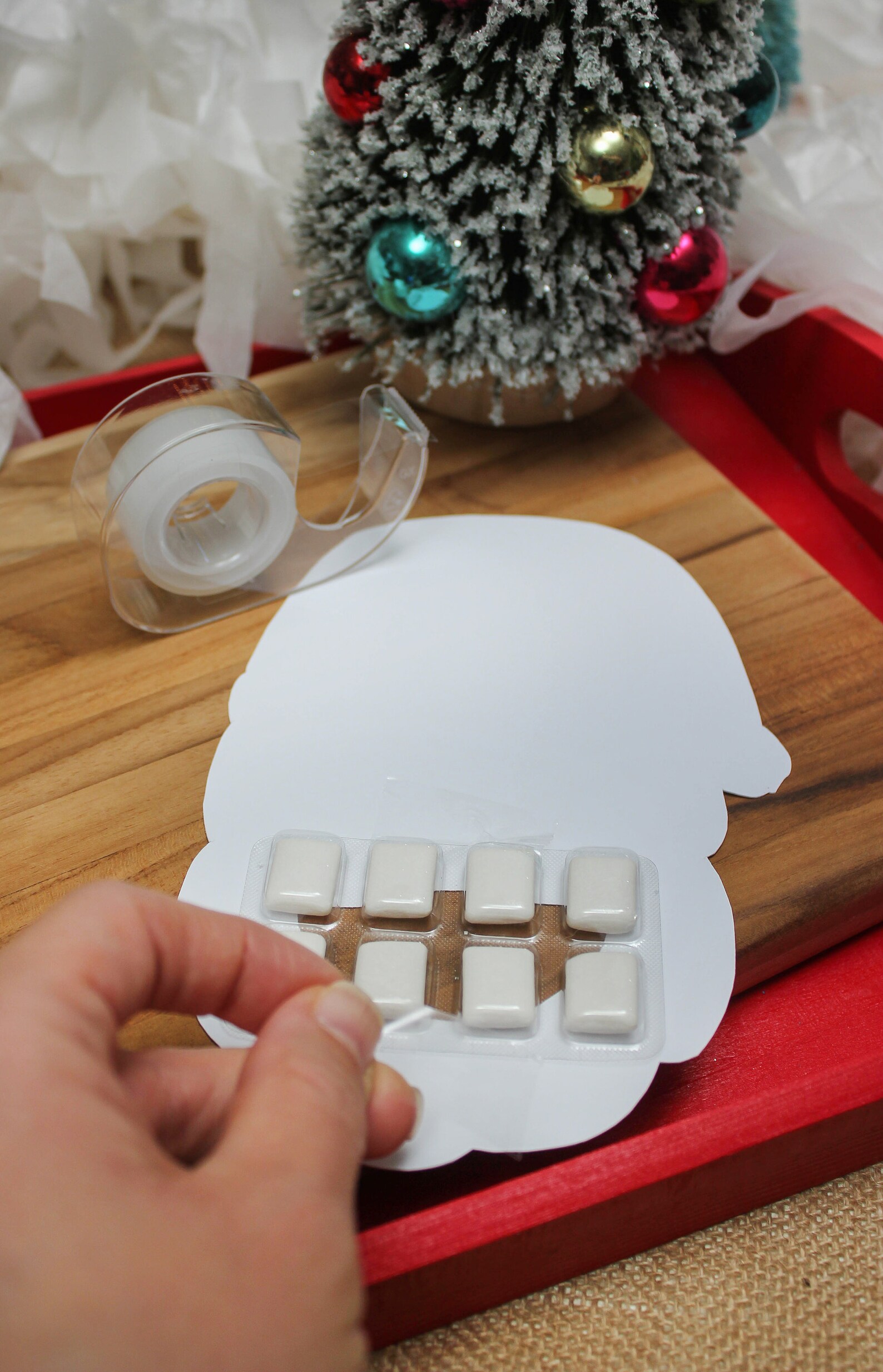 Chewing Gum Santa Printable, Holiday Printable, Classroom Holiday Gift ...