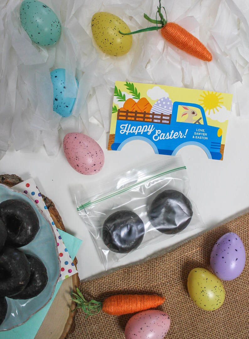Bunny Truck Donut Easter Treat Easter Gift Easter Party - Etsy