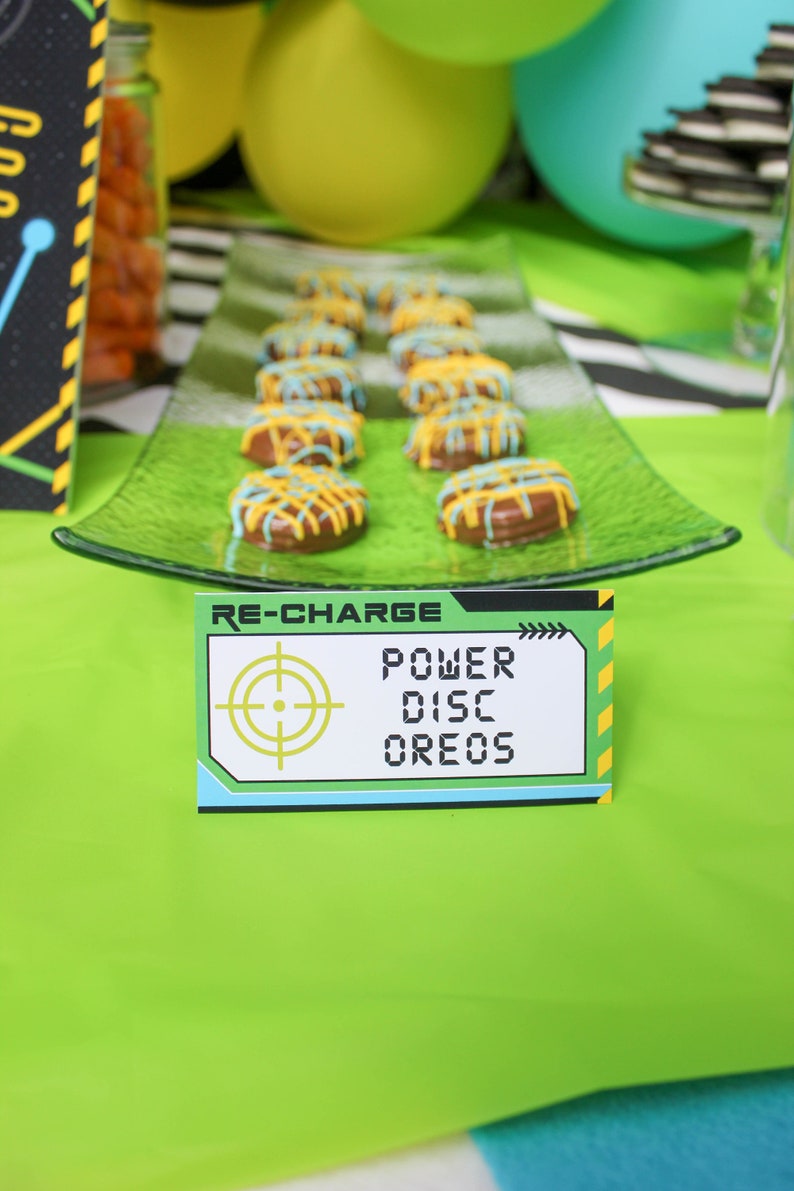 Laser Tag Party Decor Printables, Laser Tag Birthday Party, Kids ...