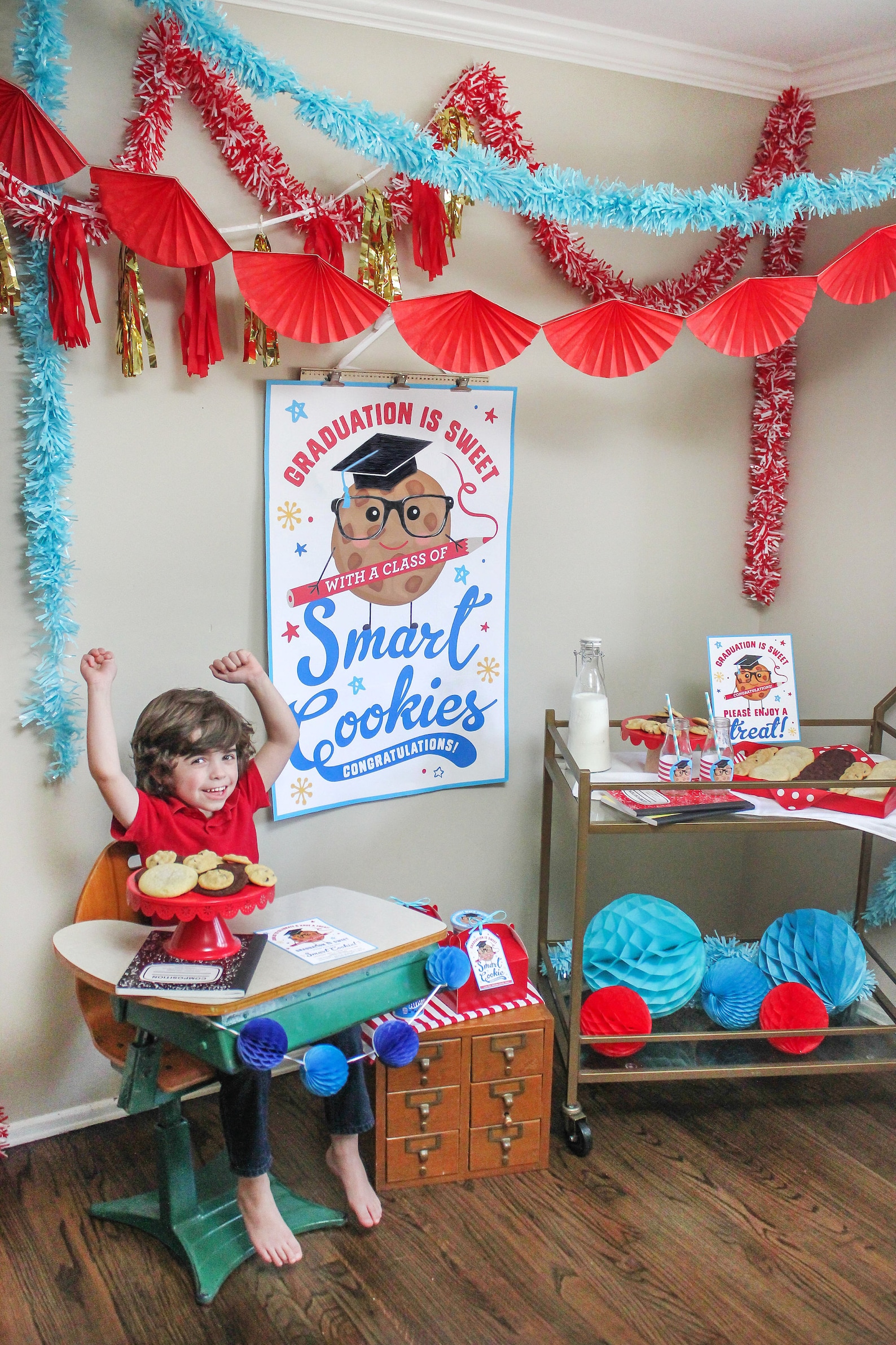 Smart Cookie Graduation Party Printables, INSTANT DOWNLOAD, Graduation ...