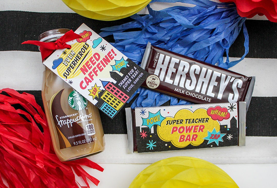 Superhero Teacher Appreciation Free Printables