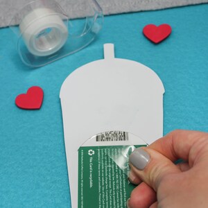 Teacher Coffee Valentine, Teacher Gift, Teacher Valentine, Gift Card ...