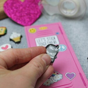 Editable School Locker Valentine Printable: Kids Classroom Valentines ...