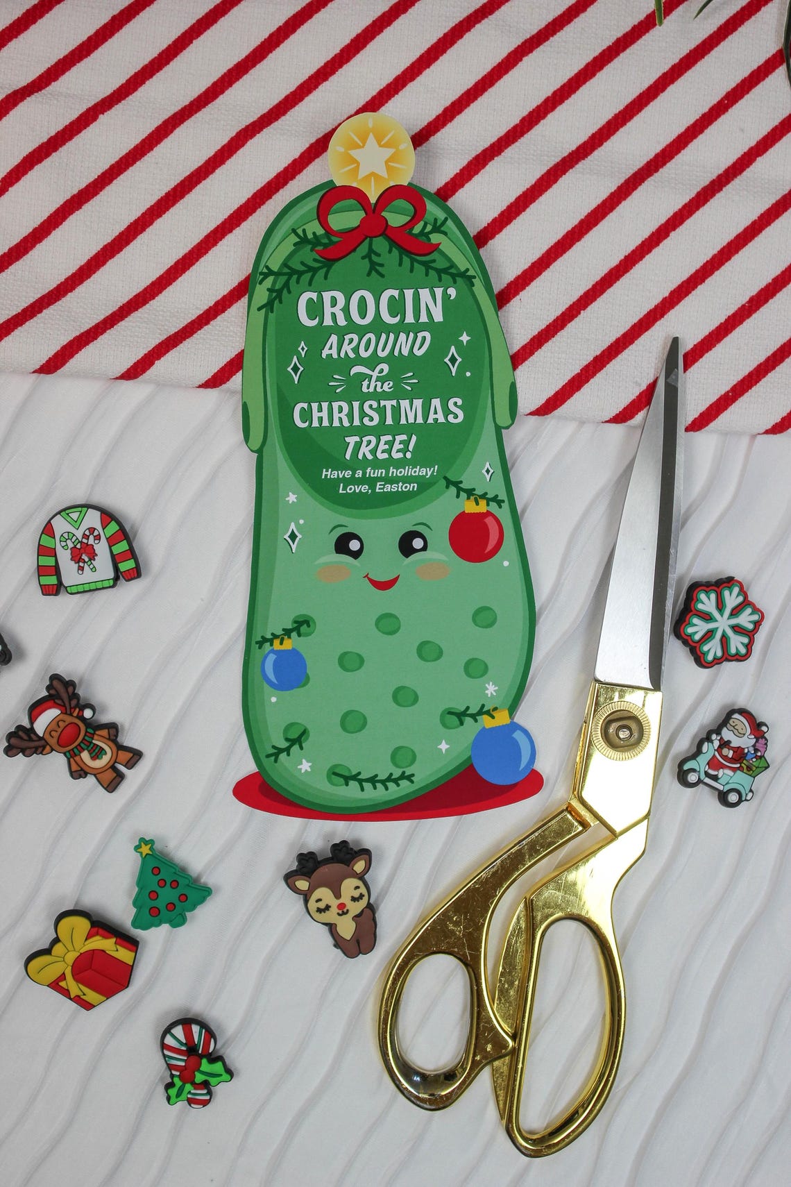 Shoe Charm Christmas Gift, Clog Shoe, Christmas Printable, Kids ...