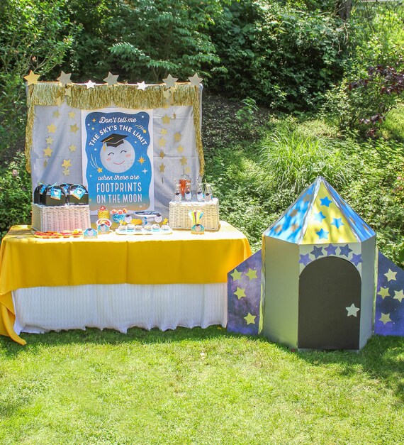 Outer Space Graduation Party Printable Pack - INSTANT DOWNLOAD ...