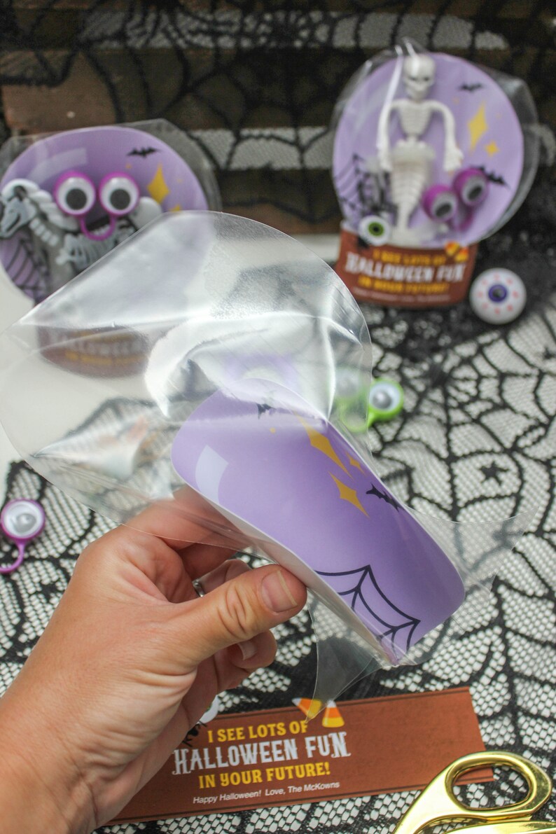 Crystal Ball Halloween Gift Printable Kids Halloween - Etsy