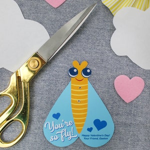 Bugs Kids Valentine, You're so Fly, Kids Valentine Printable, School ...
