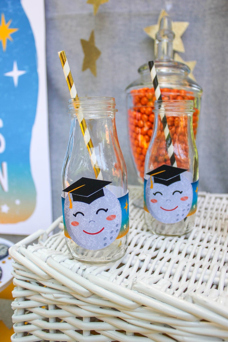 Outer Space Graduation Party Printable Pack - INSTANT DOWNLOAD ...