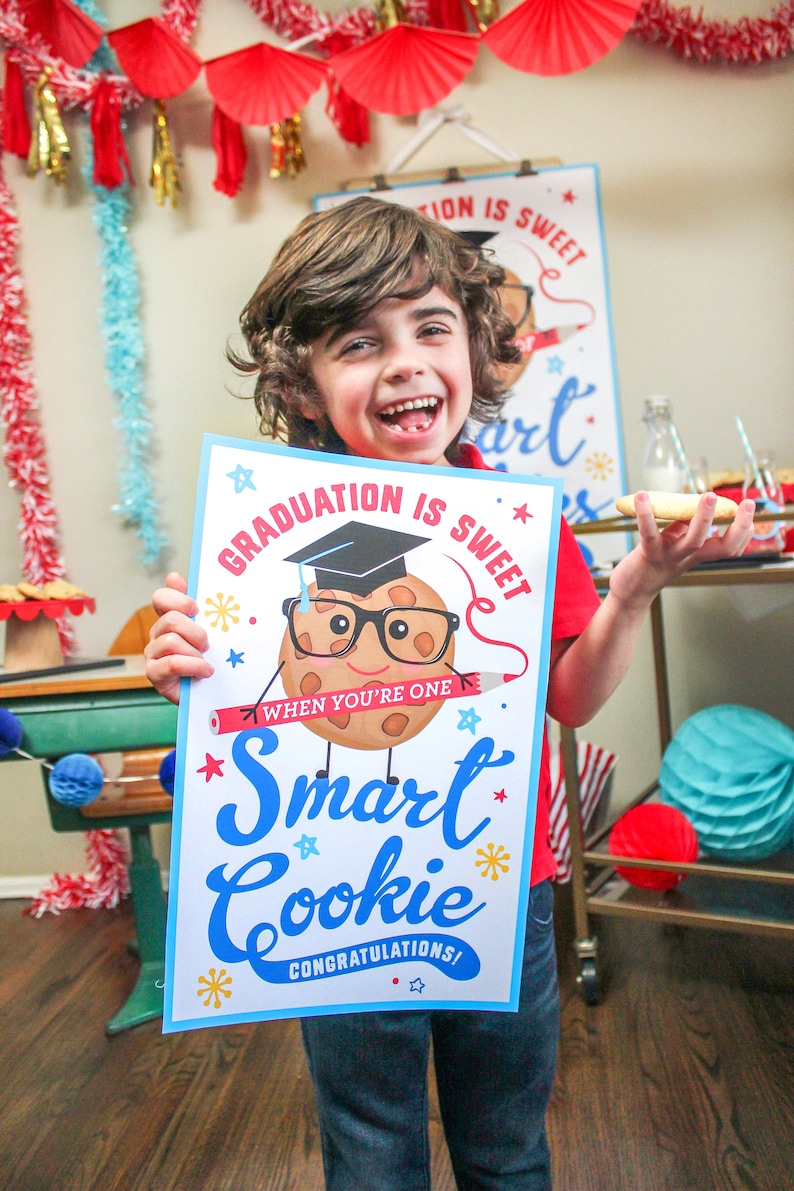 Smart Cookie Graduation Party Printables INSTANT DOWNLOAD - Etsy
