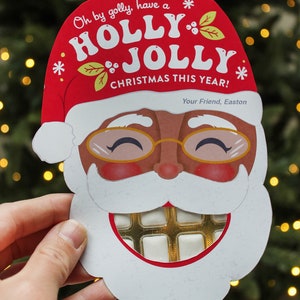 Chewing Gum Santa Printable, Holiday Printable, Classroom Holiday Gift ...