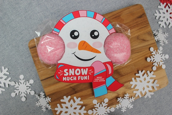 Snowman Treat printable, snowman gift tags, holiday gift tags ...