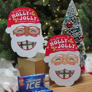 Chewing Gum Santa Printable, Holiday Printable, Classroom Holiday Gift ...
