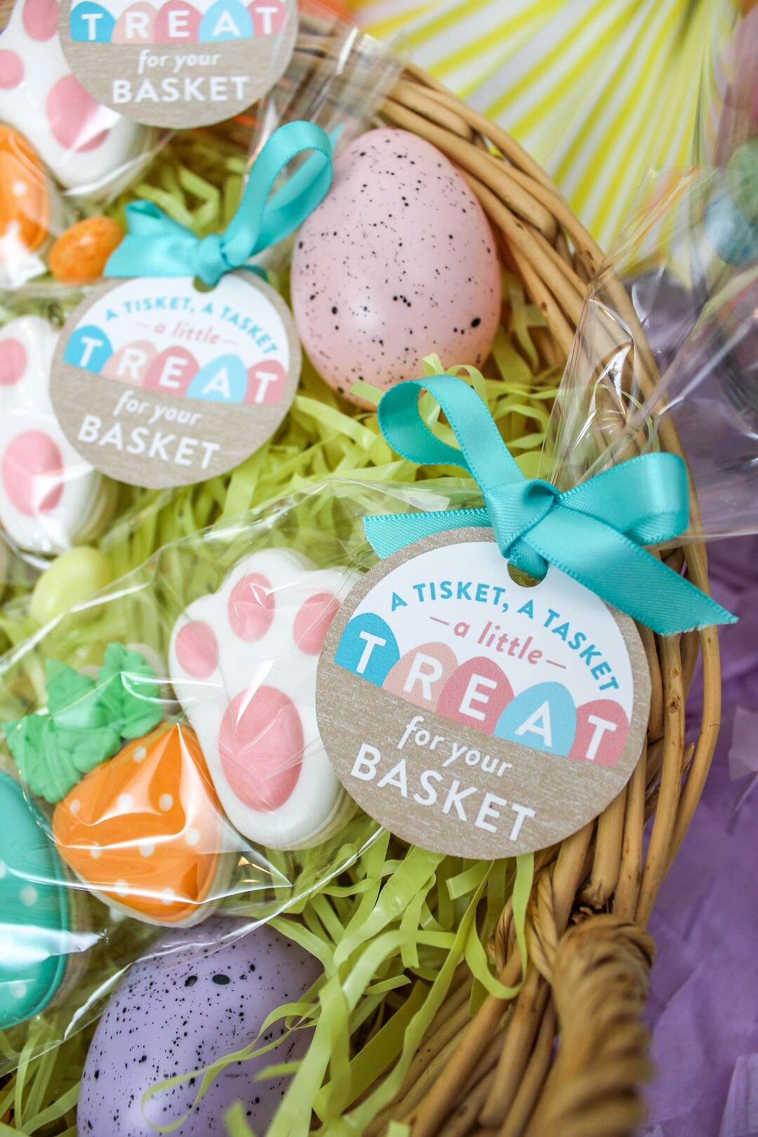 A Tisket, A Tasket, A Little Treat for Your Basket — Easter Gift Tag ...