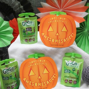 Applesauce Kids Halloween Printable, Awesomesauce, Jack-o-lantern ...