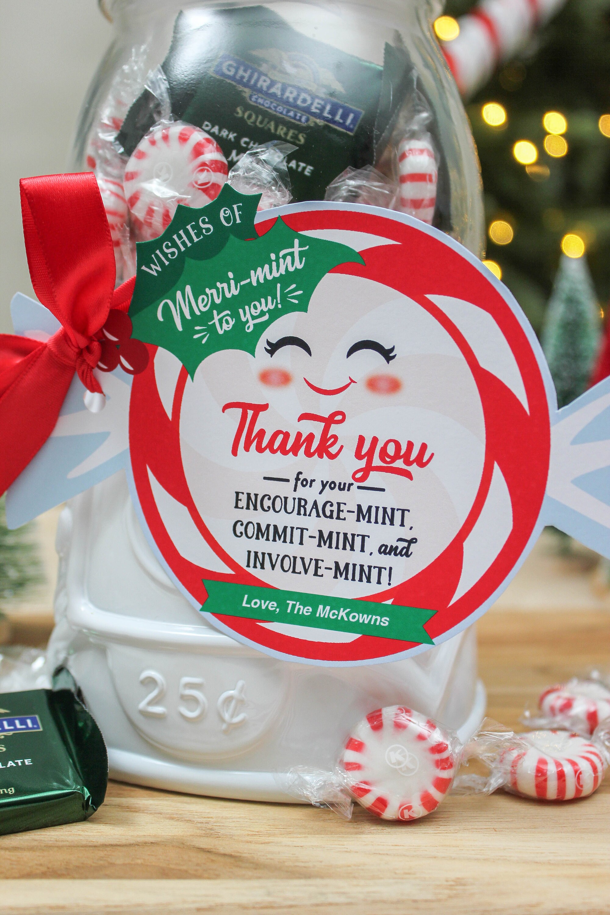 Mint Christmas Gift Tag Teacher Gift Tag Teacher - Etsy Canada