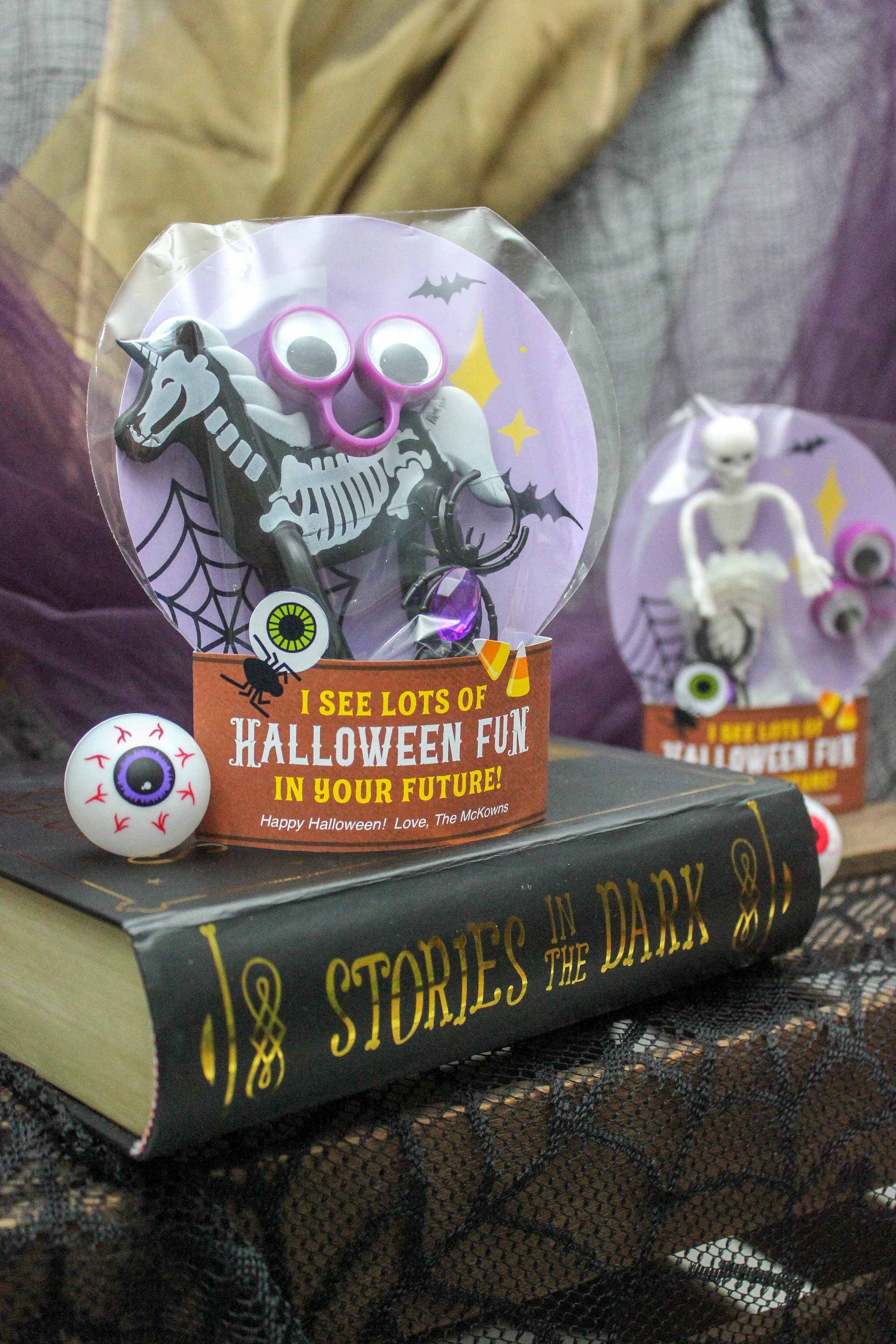 Crystal Ball Halloween Gift Printable, Kids Halloween, Halloween Gift ...