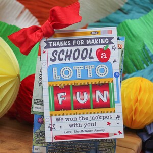 Lottery Ticket Teacher Gift Printable, Scratch off Lottery Ticket Gift ...