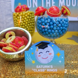 Outer Space Graduation Party Printable Pack - INSTANT DOWNLOAD ...