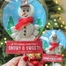 Snow Globe Christmas Printable Gift Idea, Christmas Treat Bag Tag ...