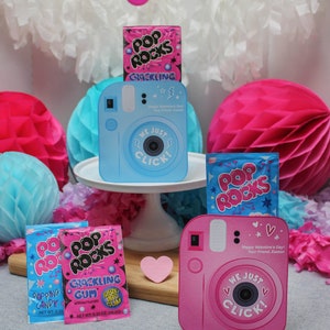 Instant Camera Valentines, Valentine Printable, Camera Valentine, Kids ...