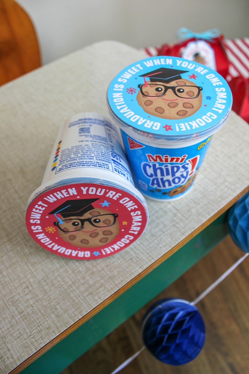 Smart Cookie Graduation Party Printables, INSTANT DOWNLOAD, Graduation ...