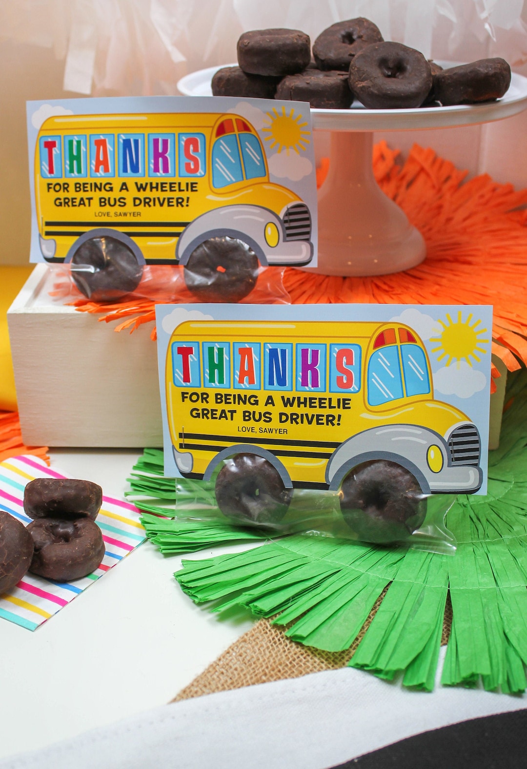 School Bus Driver Appreciation Gift, Thank You Printable, Digital File ...