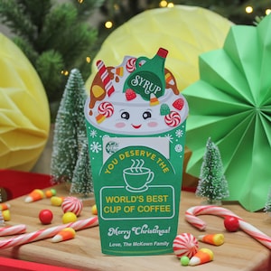 World's Best Cup of Coffee Christmas Coffee Gift Card Printable ...