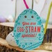 Crazy Straw Easter Gift Printable Tag Easter Egg Gift Tag - Etsy