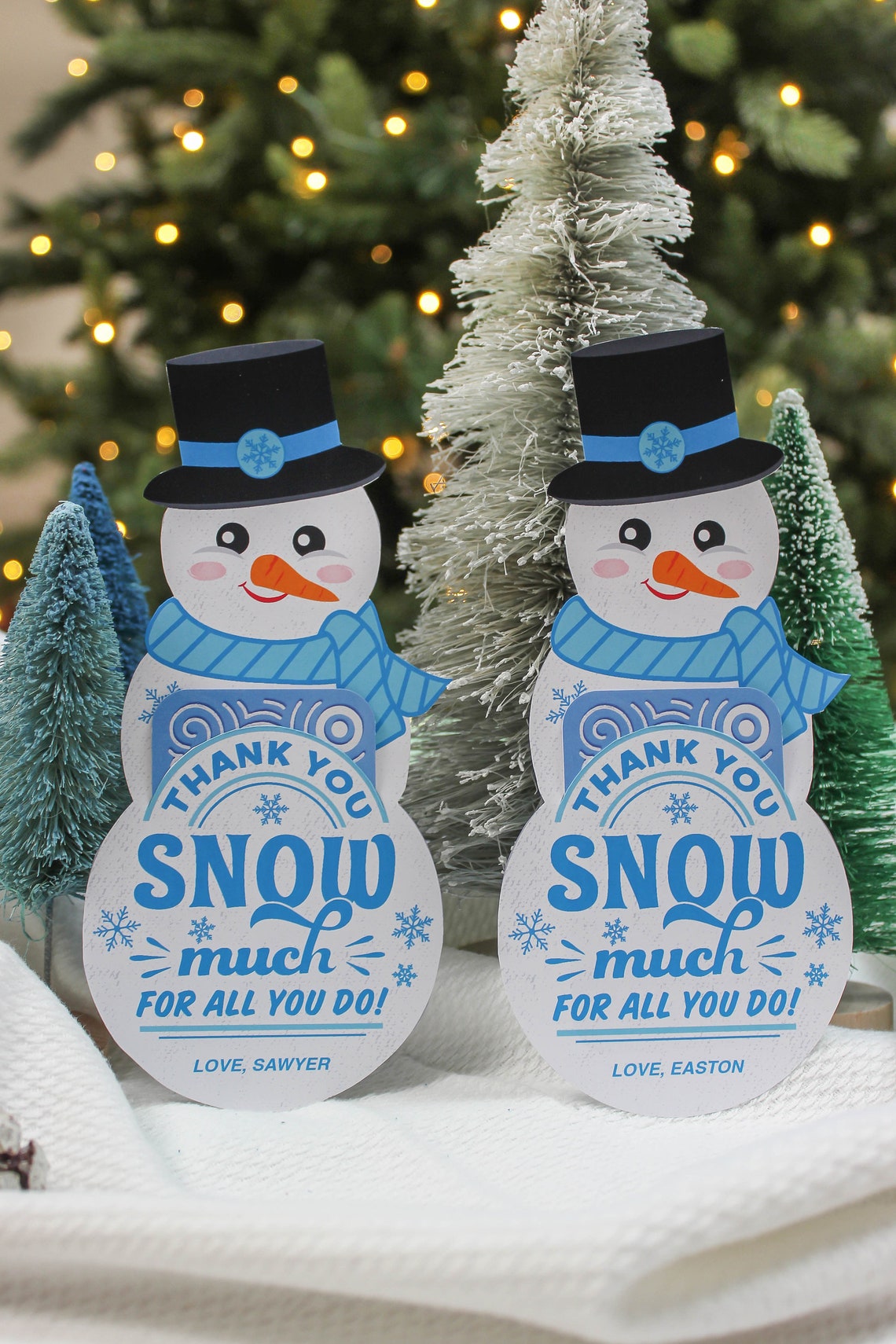 Snowman Gift Card Printable Winter Gift Teacher Gift Staff - Etsy