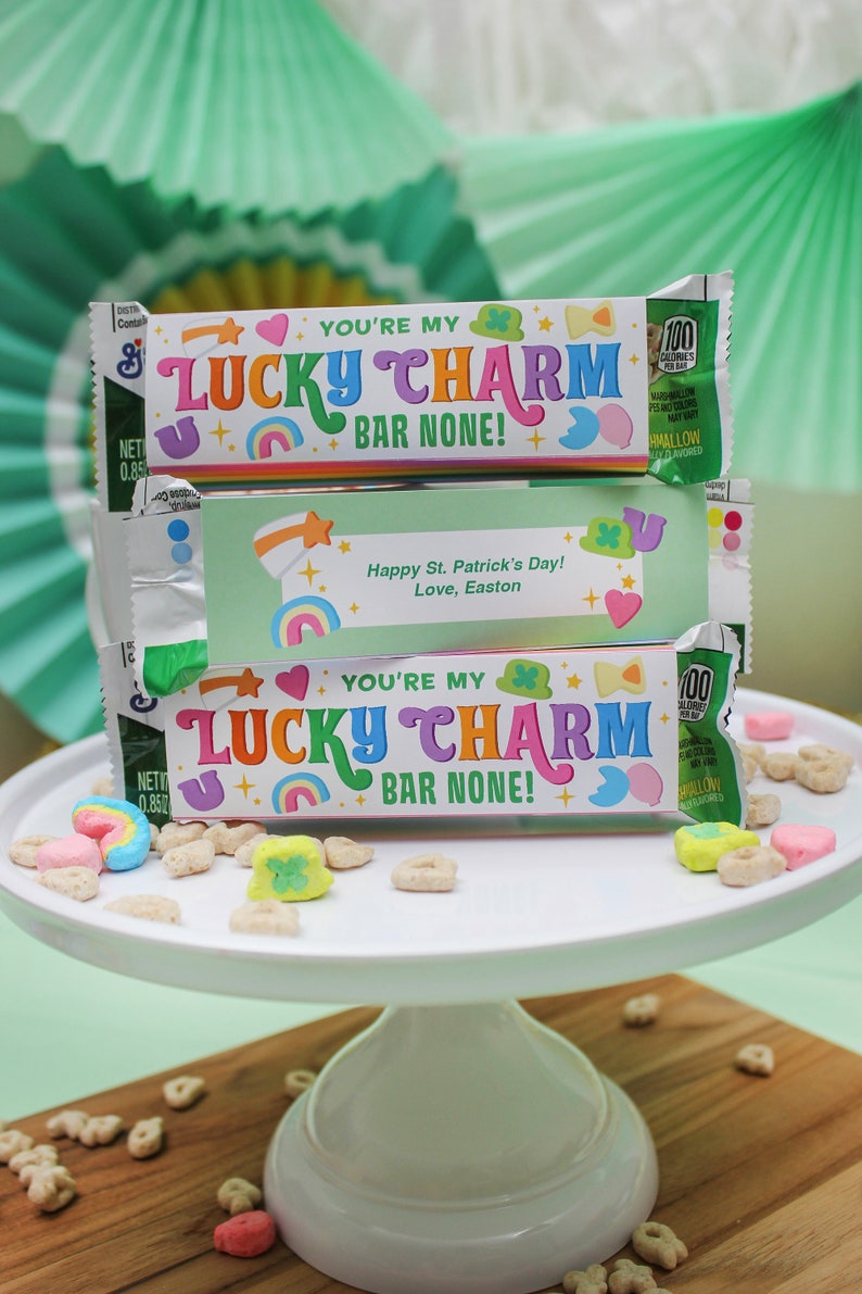 Lucky Charms St. Patrick's Day Printables You're My - Etsy