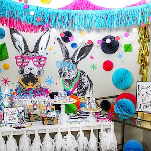 Hip Hop Hooray Easter Party Printables, Hip Hop Bunny, Easter, Boombox ...