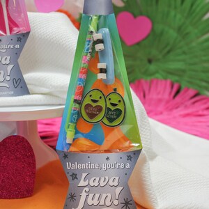 Lava Lamp Valentine Printable, Kids Valentine, Classroom Valentine ...