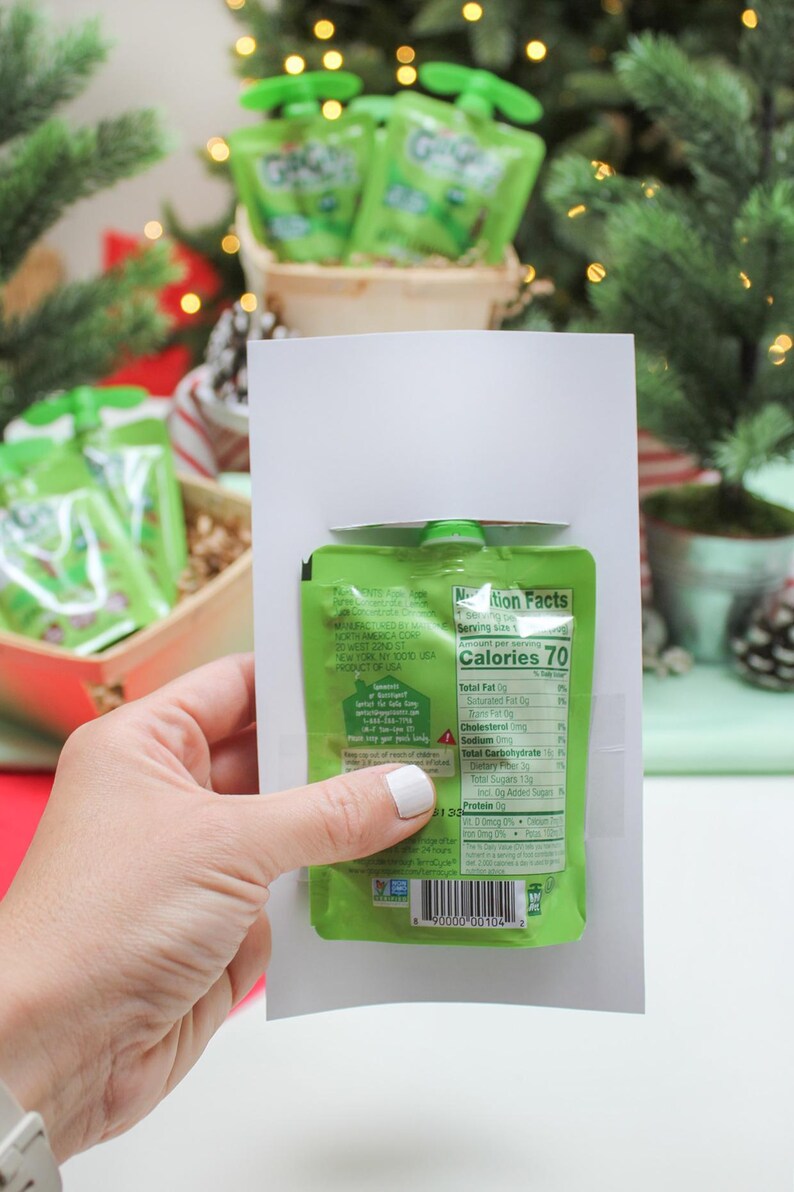 Applesauce Christmas Treat, Kids Christmas Printable, Awesomesauce ...