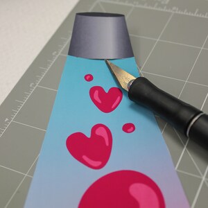 Lava Lamp Valentine Printable, Kids Valentine, Classroom Valentine ...