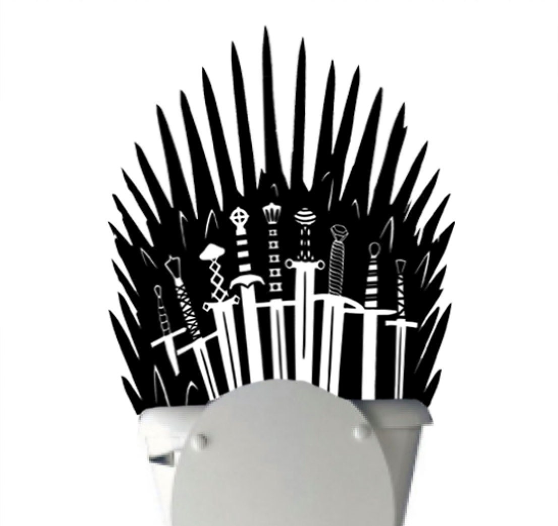 Iron Throne Silhouette