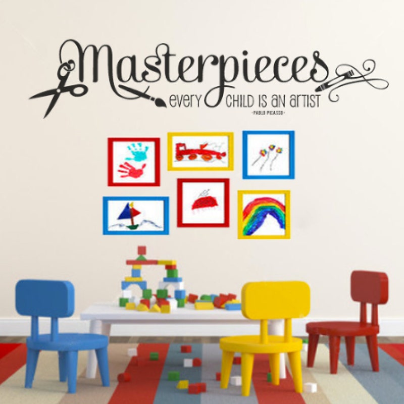 Masterpieces Wall Decal - Etsy