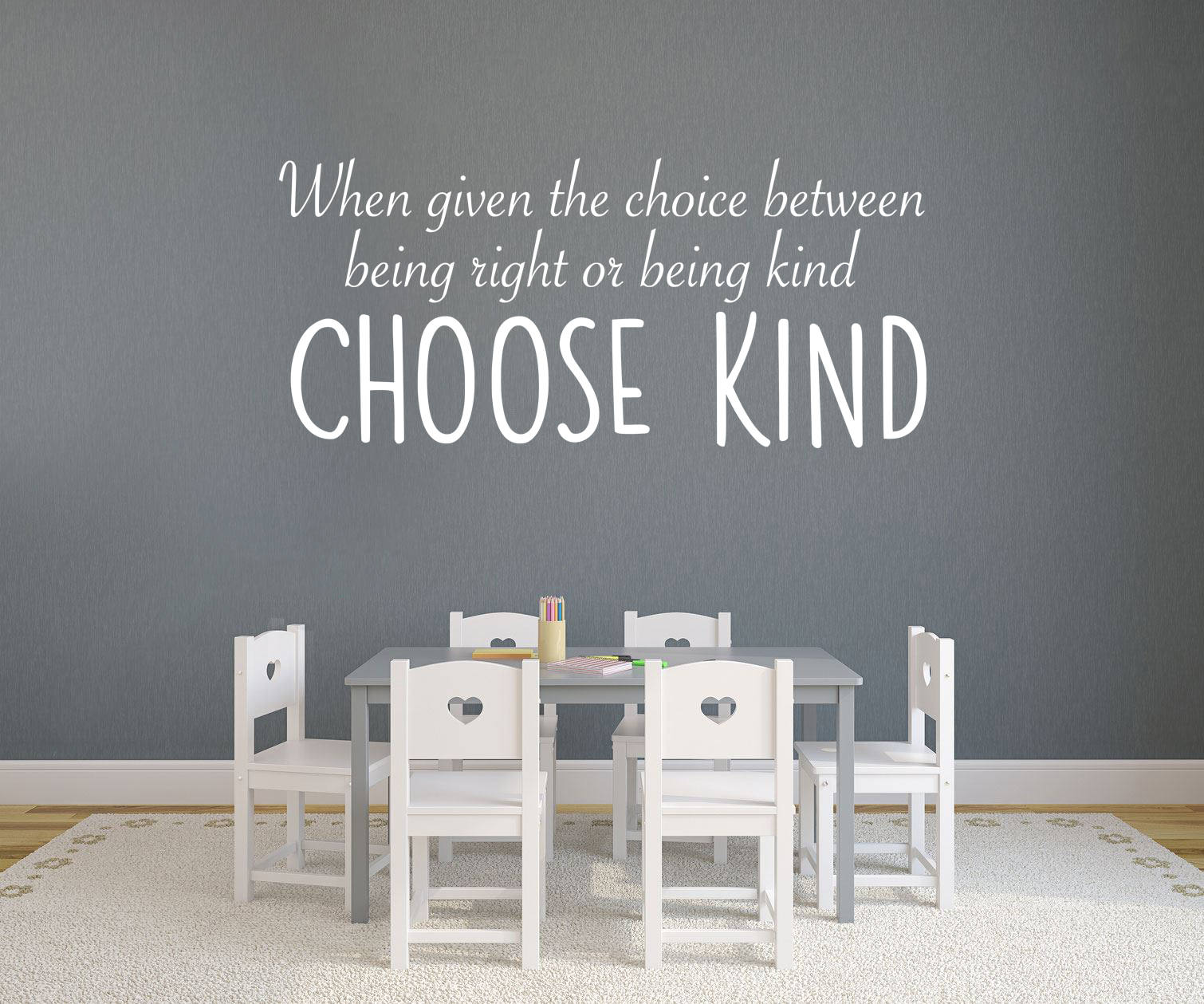 When Given the Choice Between Being Right or Being Kind Choose - Etsy
