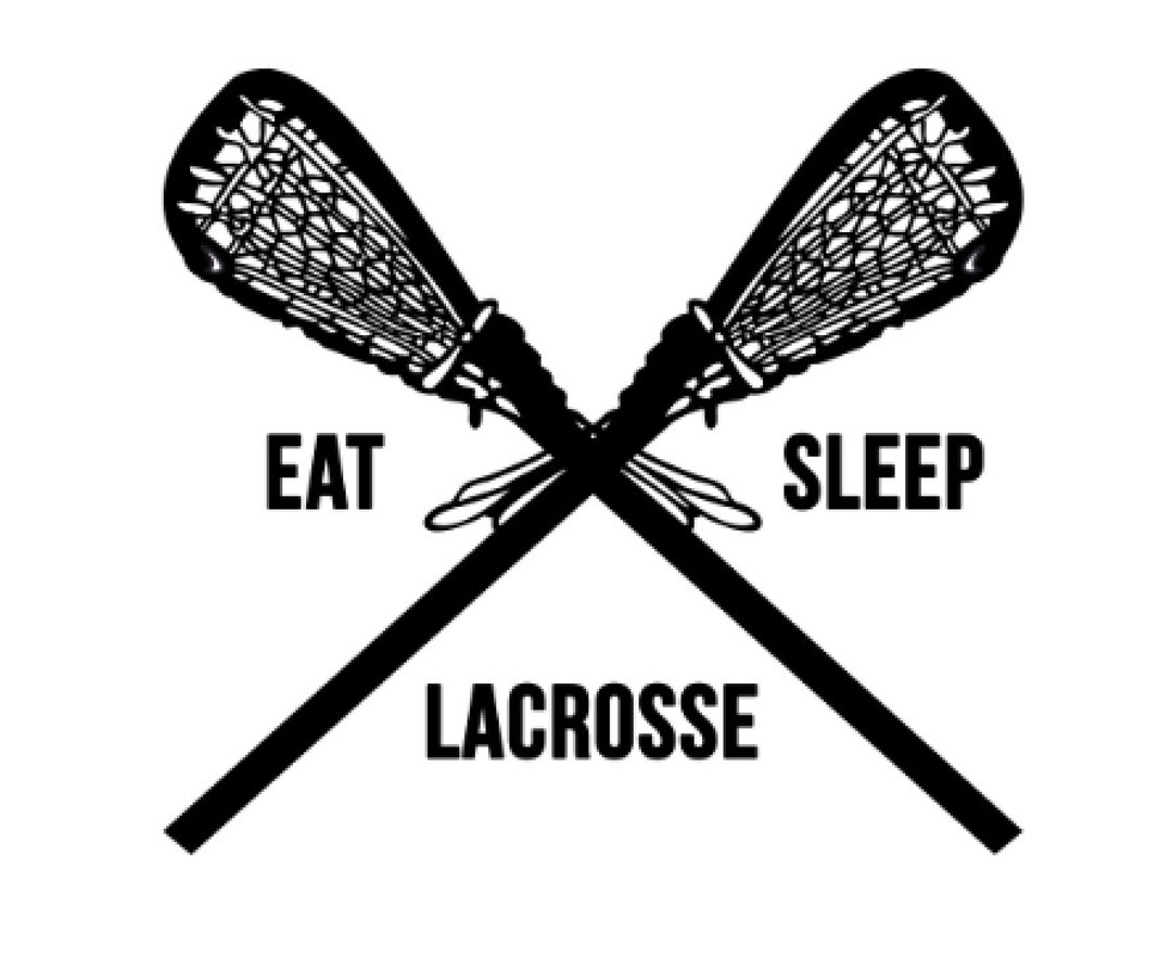 Large Detailed Lacrosse Vinyl Wall Decal Sticker - Sports Room Decor - Etsy