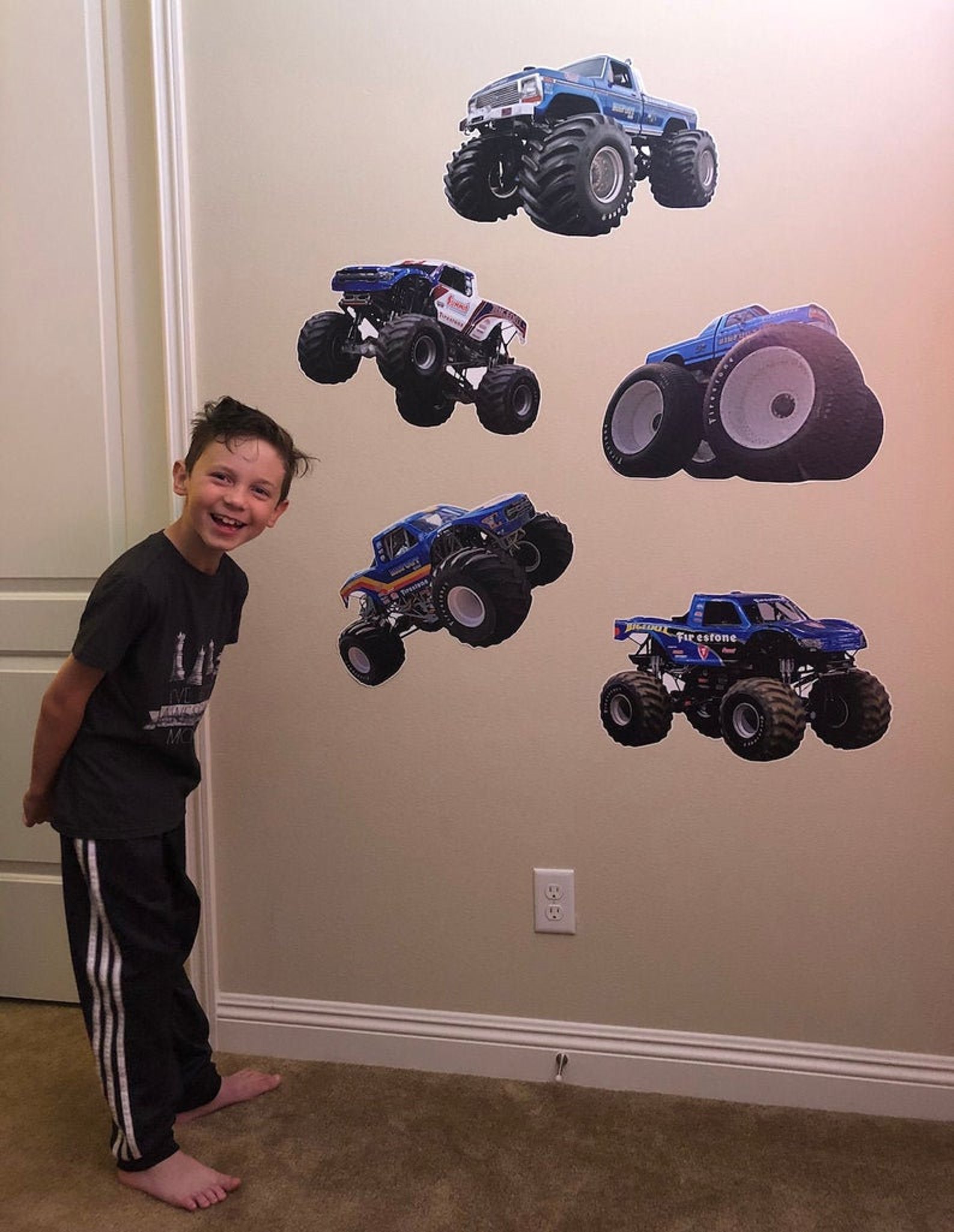 Ultimate Set of 5 Bigfoot 4x4 Monster Truck Decals Each - Etsy