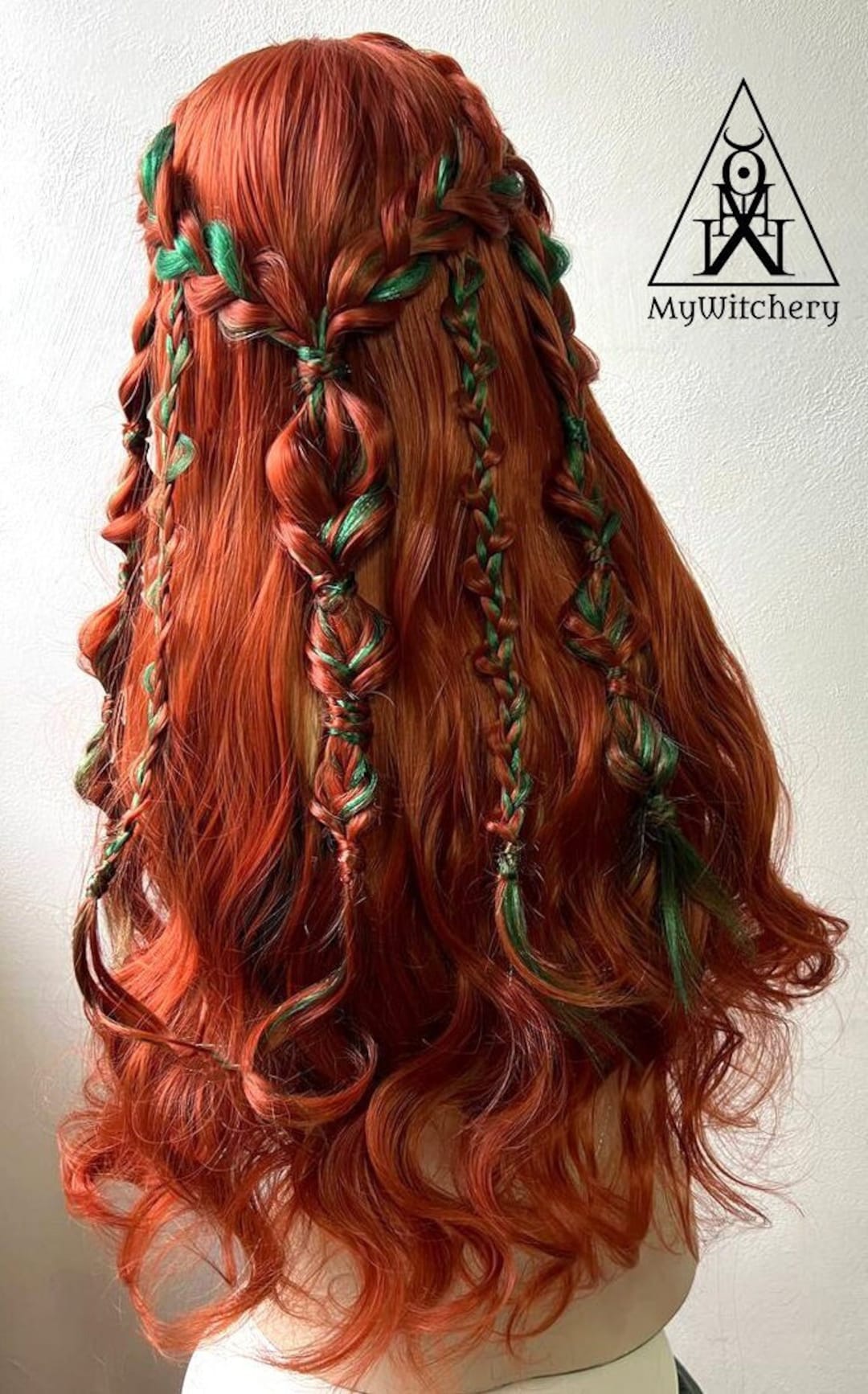 Autumn Elf Wig for Renaissance Fair Festivals TO ORDER - Etsy