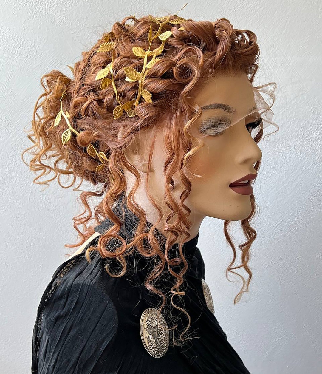 Braided Greek Goddess Wig: Lace Front Cosplay Wig - Etsy