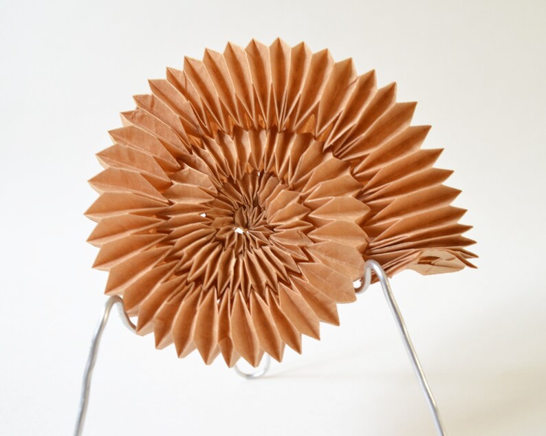 Ammonite 2, Origami Sculpture - Etsy