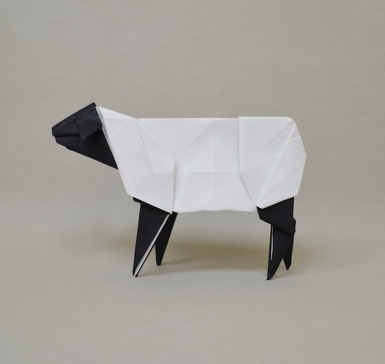 Origami Sheep - Condensed Diagrams | PDF Download - Etsy
