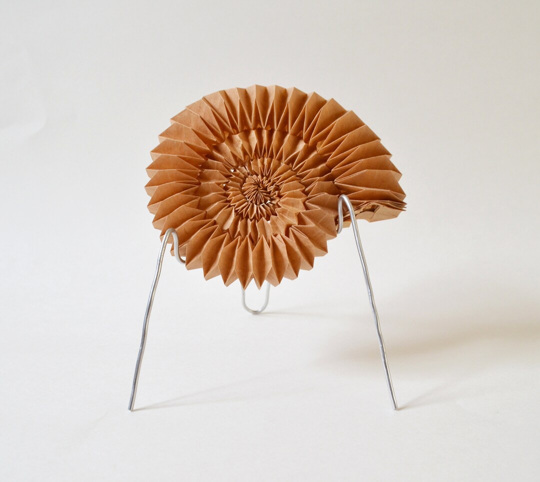 Ammonite 1, Origami Sculpture - Etsy
